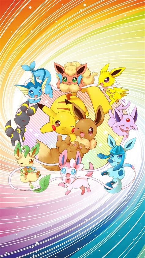 Eevee Evolutions Pokemon Eevee Evolutions Hd Wallpaper Pxfuel The