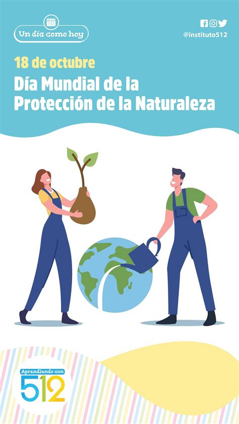 Día Mundial de la Protección de la Naturaleza Aprendiendo con 512