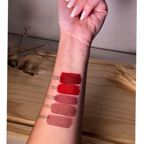 Batom líquido matte Bruna Tavares Shopee Brasil