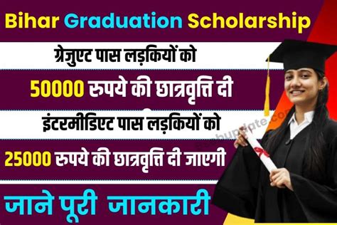 Bihar Graduation Scholarship Online Apply 2024 मखयमतर कनय