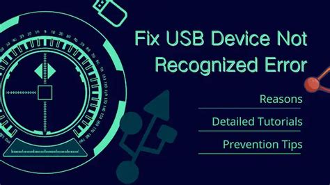 How To Fix Usb Device Not Recognized Windows Ways