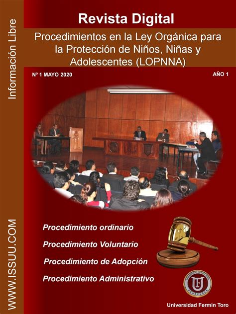 Procedimientos en la Ley Orgánica para la Protección de Niños Niñas y
