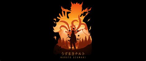 Naruto Uzumaki Wallpaper K Amoled Black Background