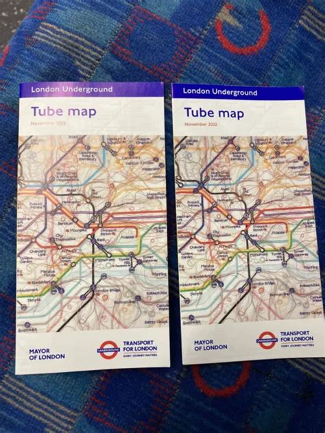 X London Underground Pocket Tube Map November With Elizabeth