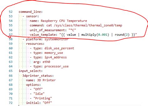 Configuring Command Line Sensor Using YAML Has Moved Consult The