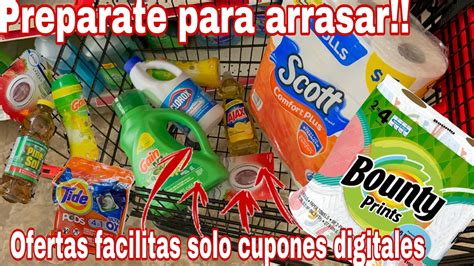 Están listas para estas ofertas prepárense con solo cupones digitales