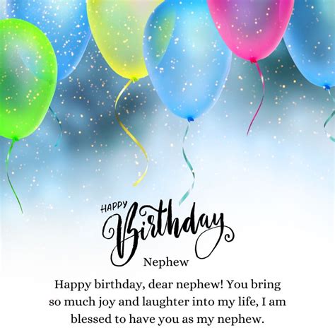 Heart Touching Birthday Wishes For Nephew