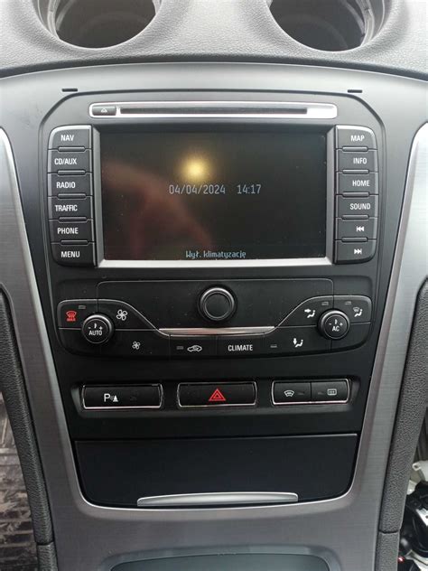 Ford Mondeo Mk Lift Nawigacja Gps Radio Cd Blaupunkt Nx Kosz Kod