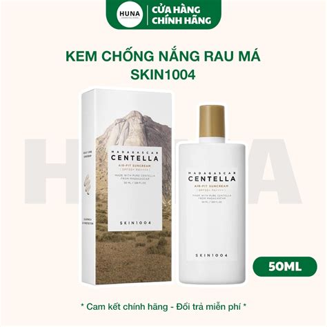 Kem chống nắng rau má Skin1004 Madagascar Centella Air Fit Suncream
