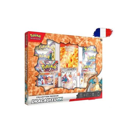 Coffret Premium Dracaufeu Ex Pokemon Jcc
