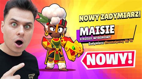 Nowy Zadymiarz Maisie Sezon W Brawl Stars Youtube