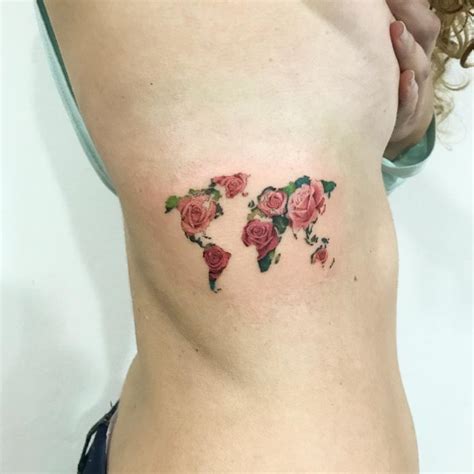 40 Tatouages Carte Du Monde TATOUEZ