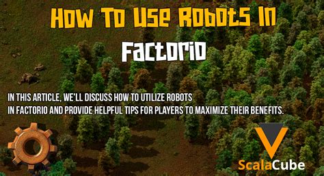 How To Use Robots In Factorio Scalacube
