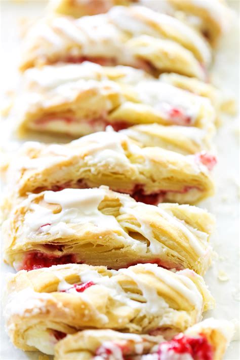 Raspberry Danish Recipe Puff Pastry Raspberry