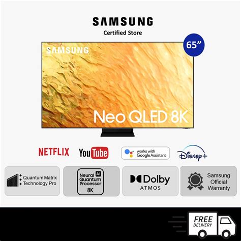 Samsung Qn B Inch Neo Qled K Dolby Atmos Smart Tv Quantum Hdr
