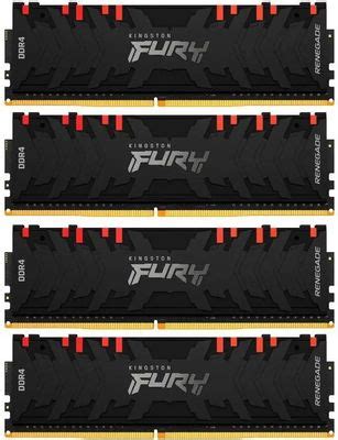 Оперативная память Kingston Fury Renegade KF436C16RB1AK4 64 DDR4 4x