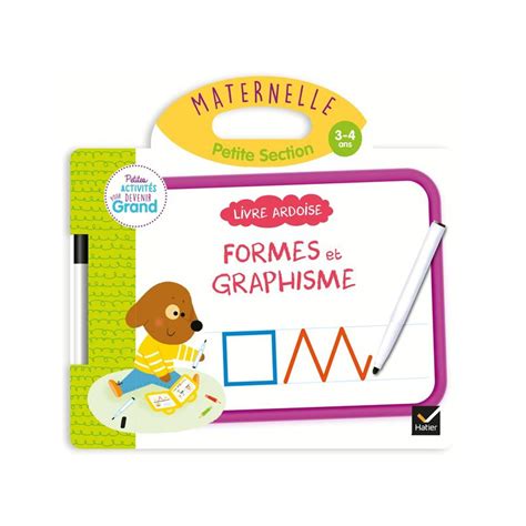 Livre Ardoise Formes Et Graphisme PS Jeux Enfants Tunisie
