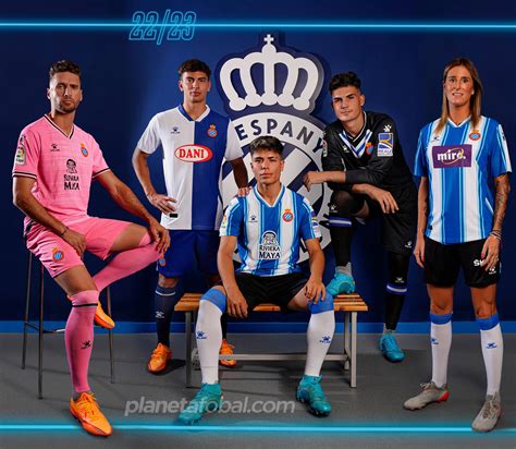 Camisetas Kelme Del RCD Espanyol 2022 23