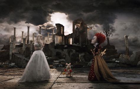Wallpaper Ruins Alice In Wonderland Alice In Wonderland The Fight