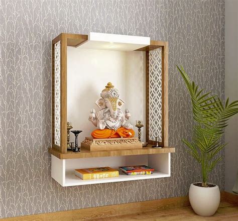Explore 10 Contemporary Wall Mandir Designs Perfectly Suited For Indian