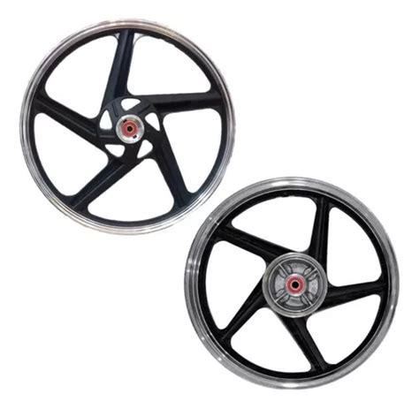 Par De Rines Italika Ft150 Aluminio Reforzado Freno Disco En Venta En