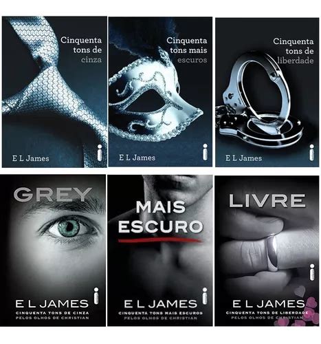 Livros Cinquenta Tons De Cinza Cole O Completa E L James Venda Em