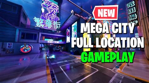 NEW Mega City Location Fortnite Chapter 4 Season 2 Gameplay New