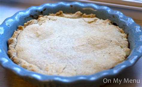 On My Menu Pioneer Woman S Perfect Pie Crust