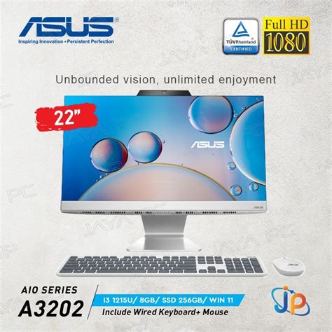 Jual Asus All In One PC A3202WBAK WA382W I3 1215U 8GB SSD 256GB Win