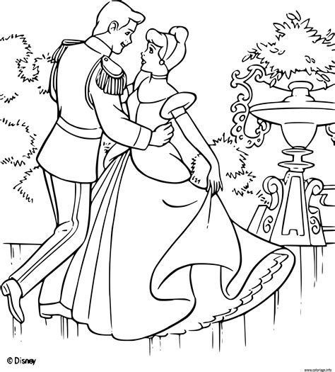 Coloriage Cendrillon 2 Une Vie De Princesse Disney Dessin Disney Walt à