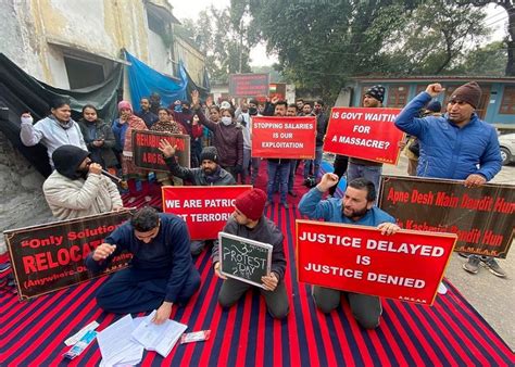 Kashmiri Pandit Employees Raise Relocation Pitch After Latest Killing