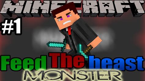 New Minecraft Ftb Monster Ep Making Our Home Youtube