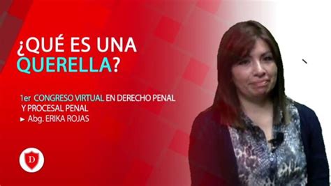 Qu Significa Querellante Conadeip
