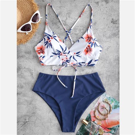 Dwucz Ciowy Str J K Pielowy Bikini Kobiet Letni Str J Pla Owy