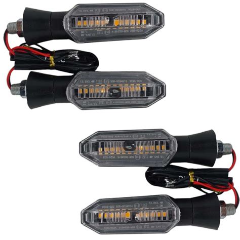 Kit Pisca Led Seta Cb Twister Sequencial Rosca Fan Shopee