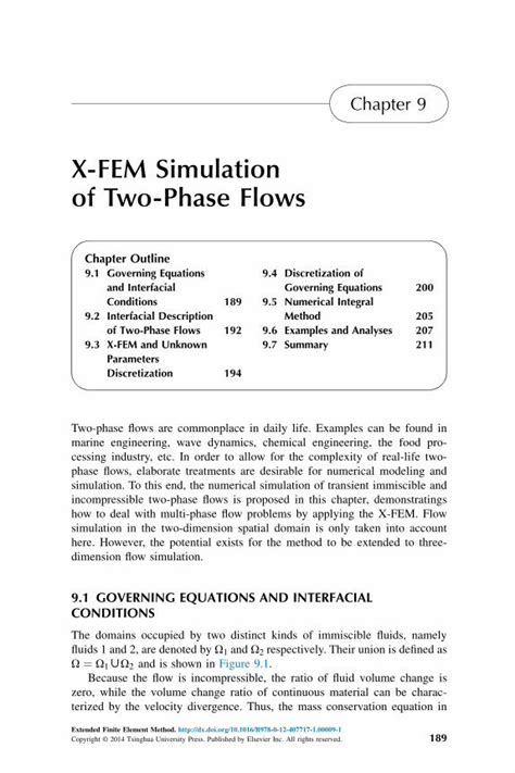 pdf extended finite element method x fem simulation of two phase flows dokumen tips