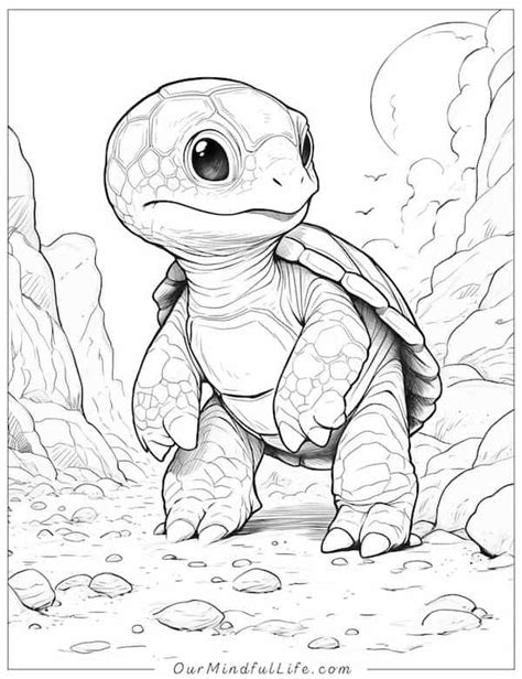 Fun Tastic Turtle Coloring Pages Free Printable