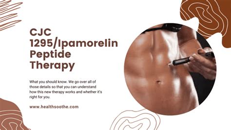 Cjc Ipamorelin Peptide Therapy What You Should To Know