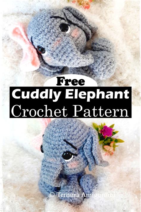 15 Crochet Elephant Patterns Amigurumi