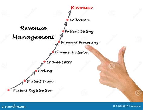 Diagrama De La Gesti n De Los Ingresos Stock de ilustración