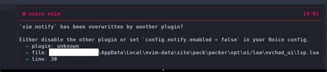 Make Optional Vim Notify In Lsp Lua Issue Nvchad Ui Github
