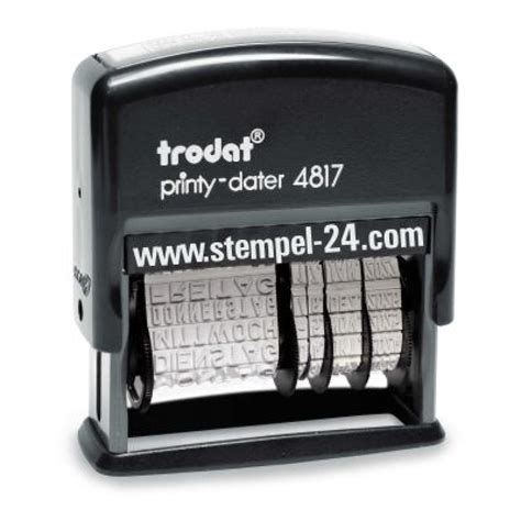 Trodat Printy Classic 4817 B Wochentagstempel