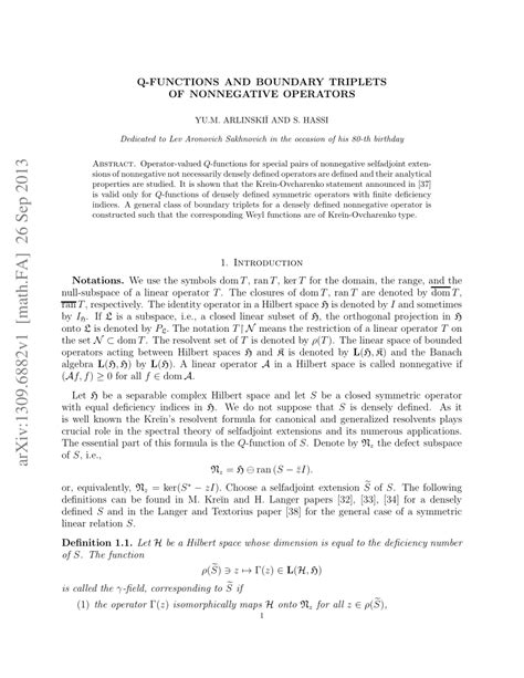 pdf q functions and boundary triplets of nonnegative operators