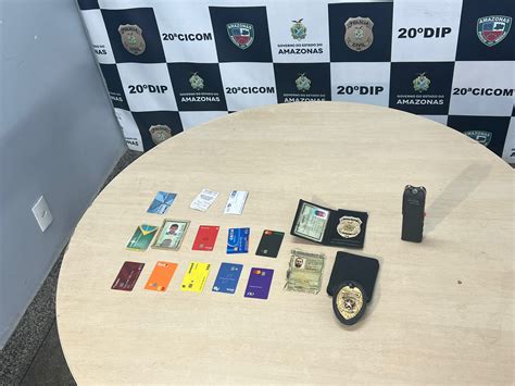 Homem suspeito de estelionato é preso ao se passar por policial civil