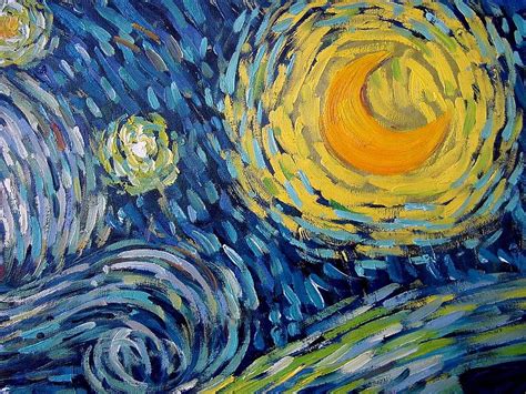 Starry Night Van Gogh Wallpapers Wallpaper Cave