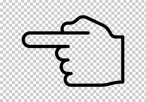 Index Finger Computer Icons PNG Clipart Angle Area Black Black And