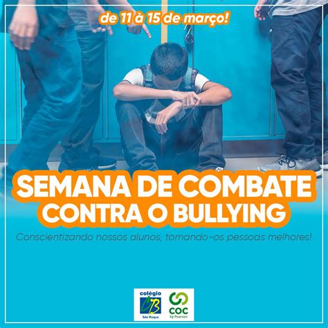 Semana De Combate Contra O Bullying