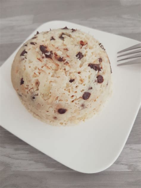 Bowl Cake Banane aux Flocons dAvoine et aux Pépites de Chocolat Tik