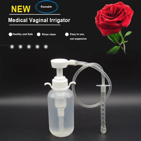 300ml Reusable Medical Vagina Irrigator Enemator Vaginal Washing Device