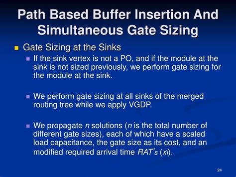 ppt path based buffer insertion powerpoint presentation free download id 4564904